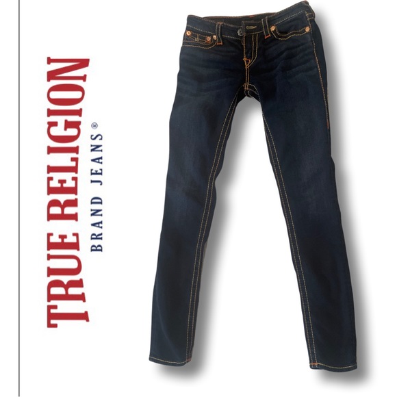 True Religion | Jeans | Truereligion Stella Low Rise Dark Wash | Poshmark